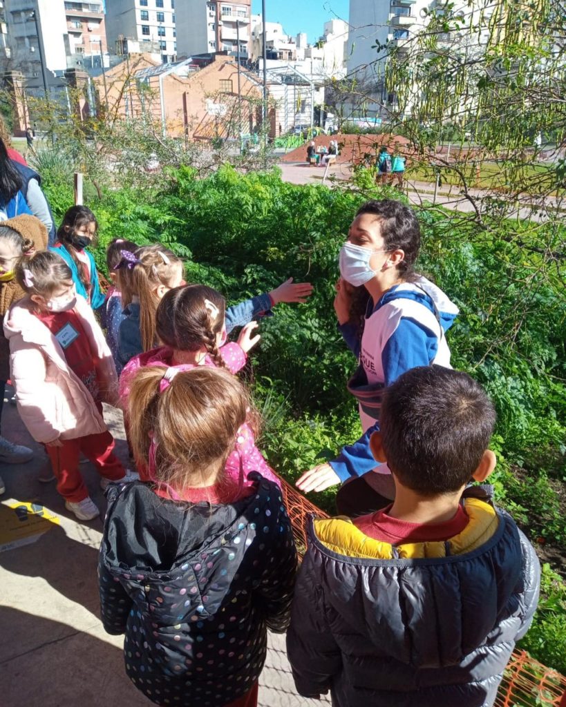 Educación ambiental en el Parque de la Estación: visita del Jardín ...